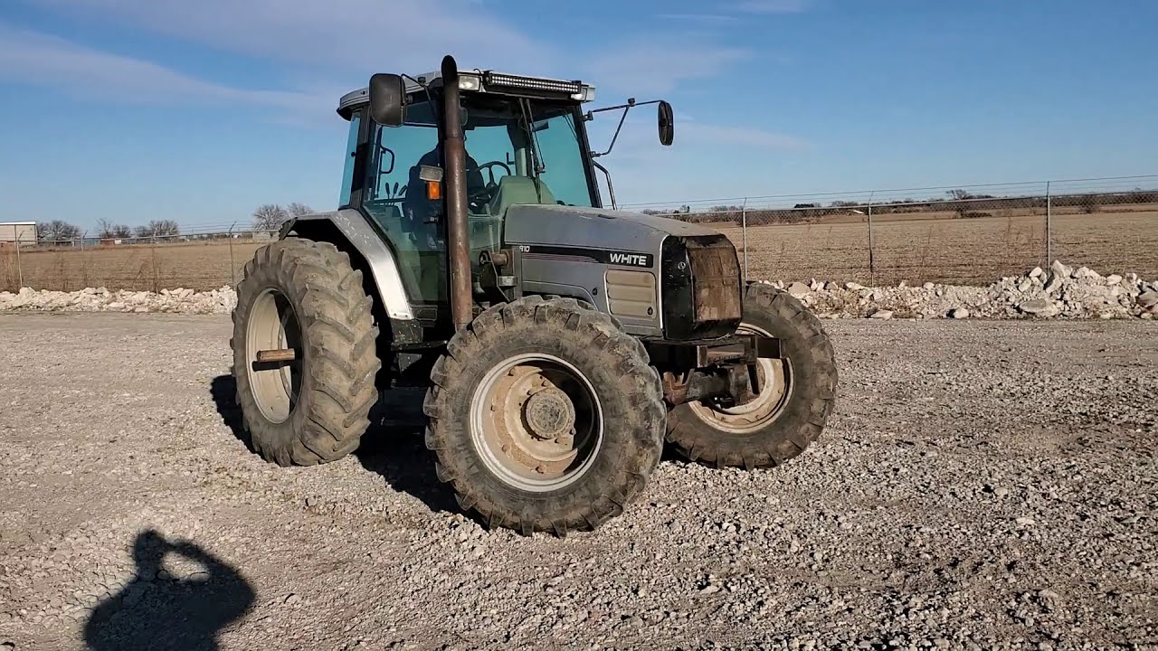 White 6810 Tractor - Selling on BigIron Auctions - Dec. 30, 2020 - YouTube