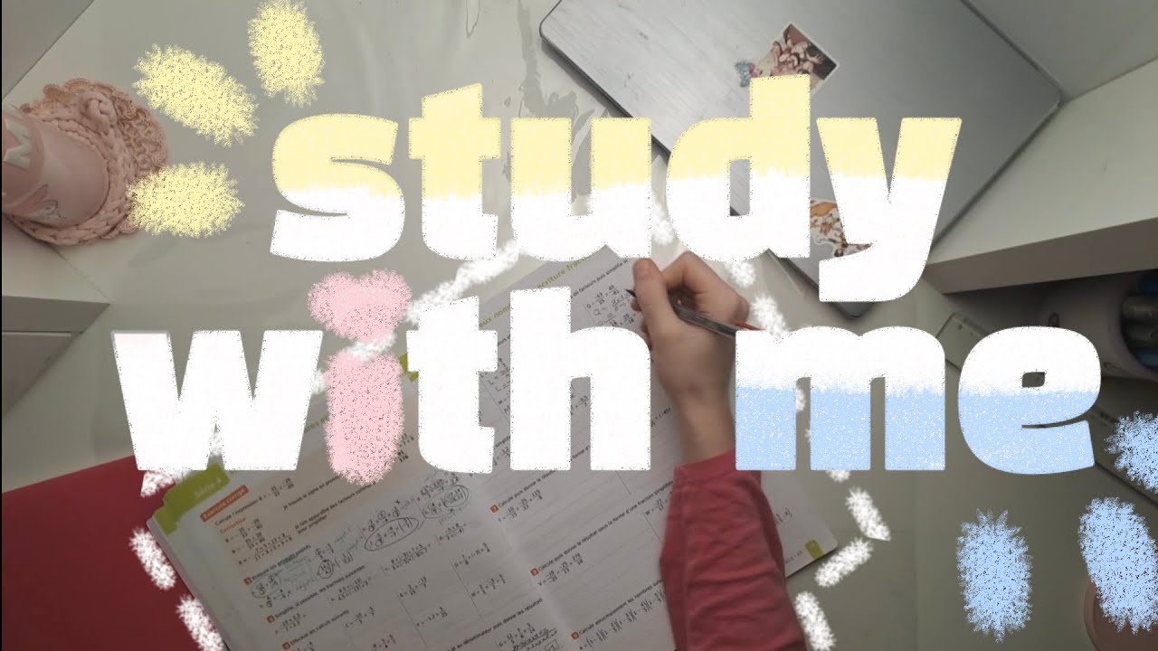5am study with me math 1h study session - YouTube