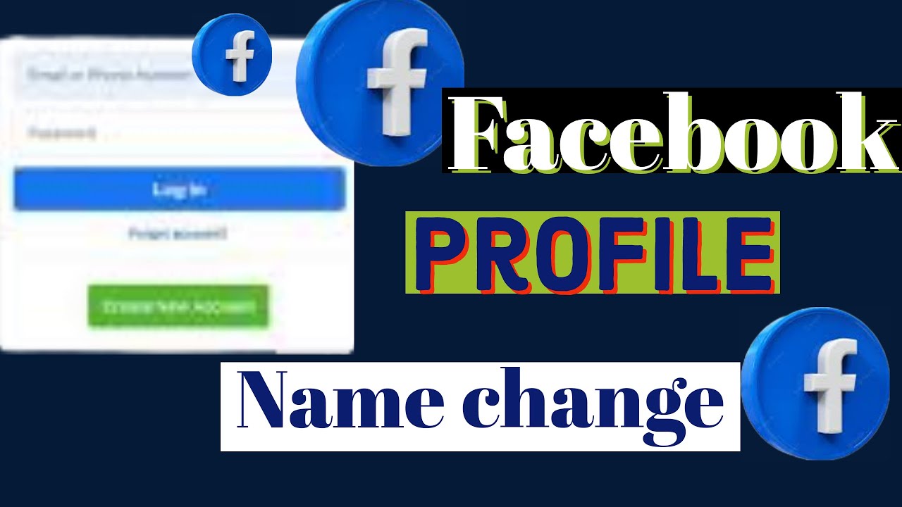 How to change your Facebook profile account name.#Gucema_tech - YouTube