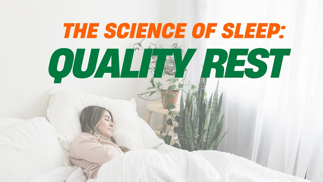 The Science of Sleep – How to Get Quality Rest - YouTube