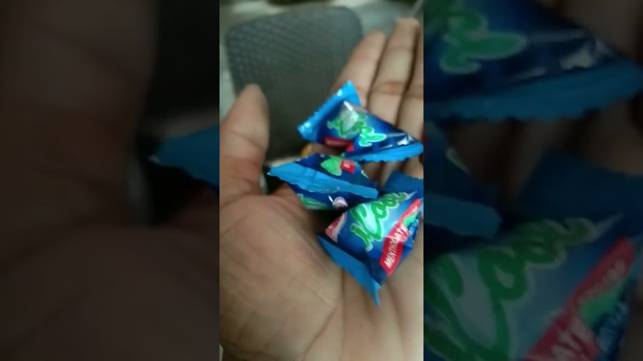 ASMR satisfying Sound I Cool Menthol Gummy Platter#shorts #satisfying # ...