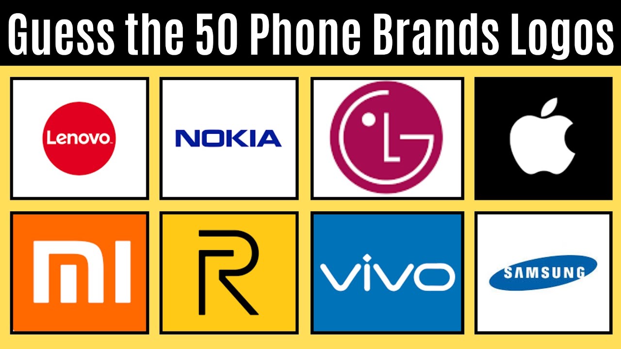 Guess the Phone Brand Logos | Logo Quiz Challenge 2024 - YouTube