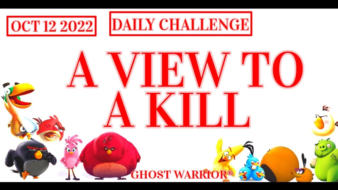 ANGRY BIRDS 2 DAILY CHALLENGE TODAY 12/10/2022 & 13/10/2022 Just do it ...