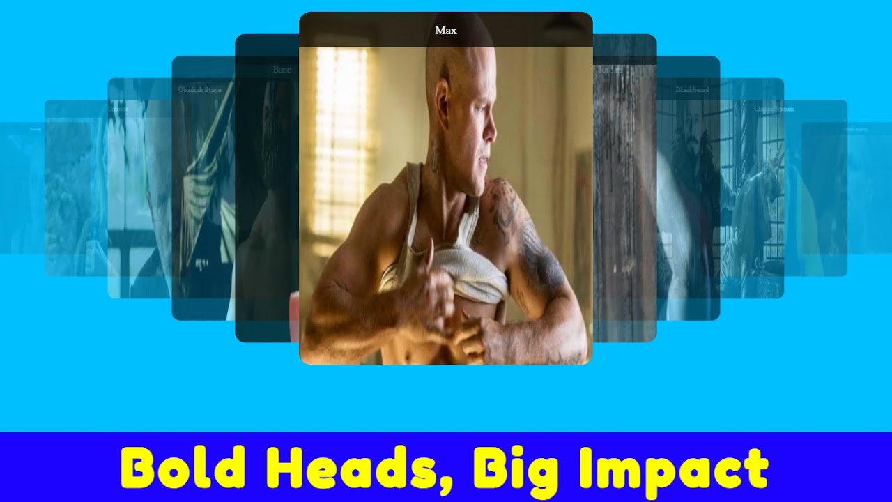 Times A Shaved Head Made A Movie Character Instantly Level Up - YouTube