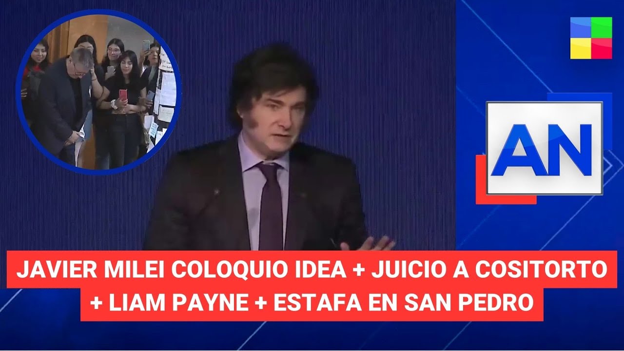 Javier Milei + Juicio a Cositorto + Liam Payne #AméricaNoticias ...