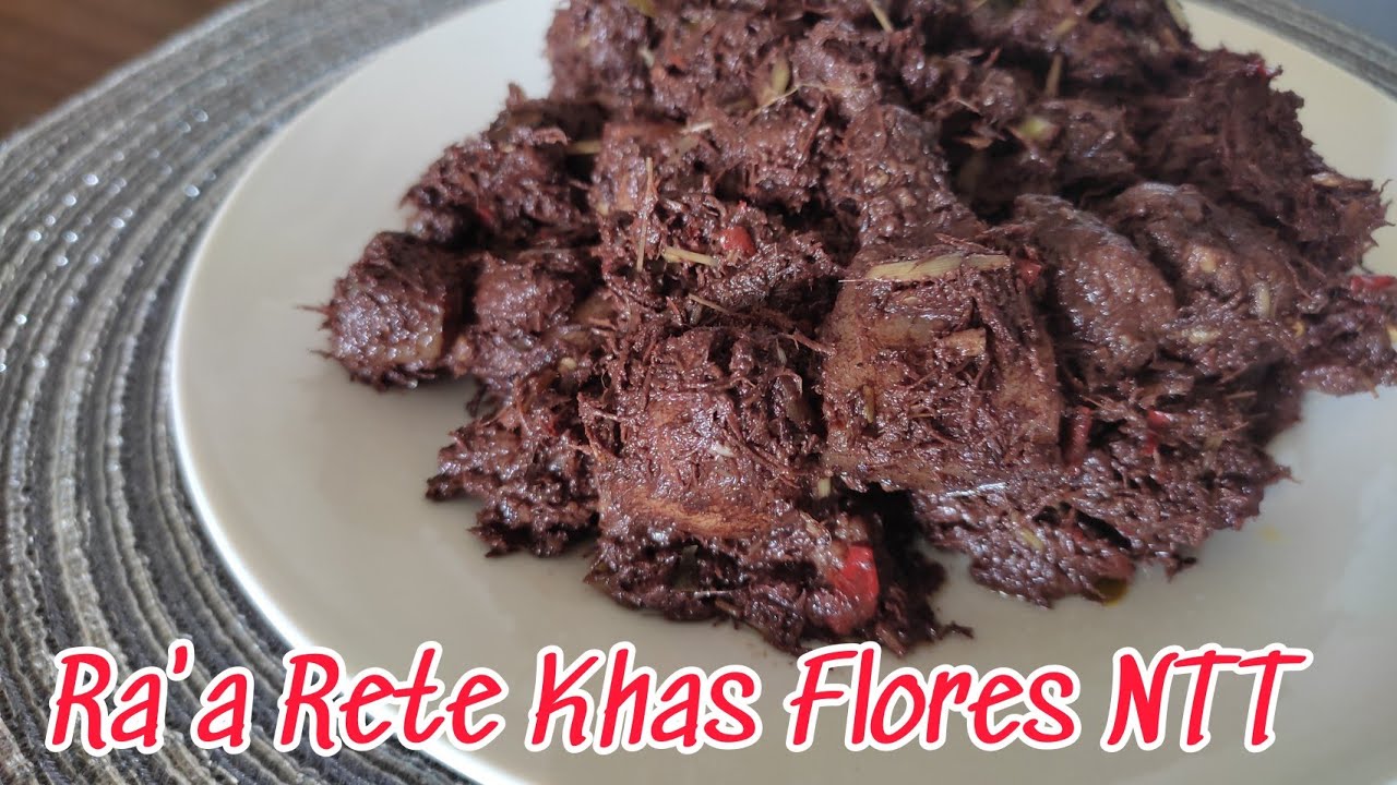 CARA MASAK RA'A RETE KHAS FLORES NTT, MANTAP BANGET - YouTube