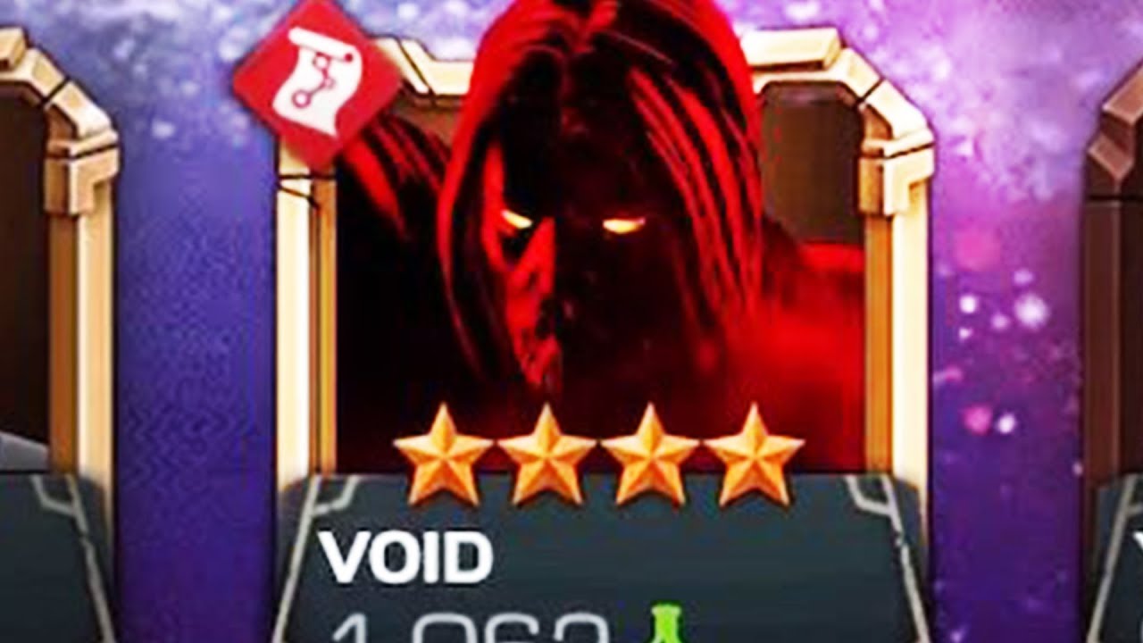 MARVEL: Contest of Champions - 4-Star Void Power-Up! - YouTube