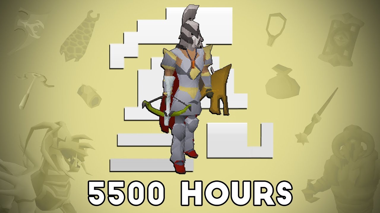 Runescape Ultimate Ironman 5,500 Hours Playtime Montage (OSRS) - YouTube