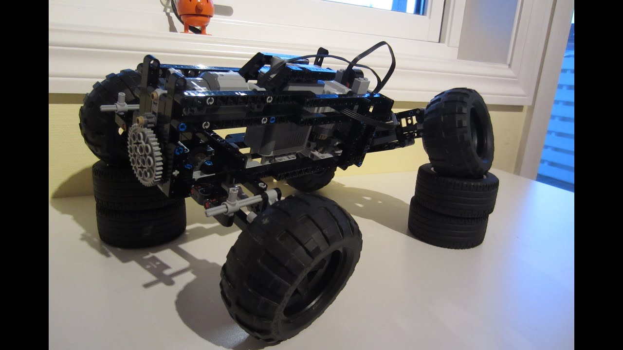 LEGO 4x4 Crawler Chassis - YouTube