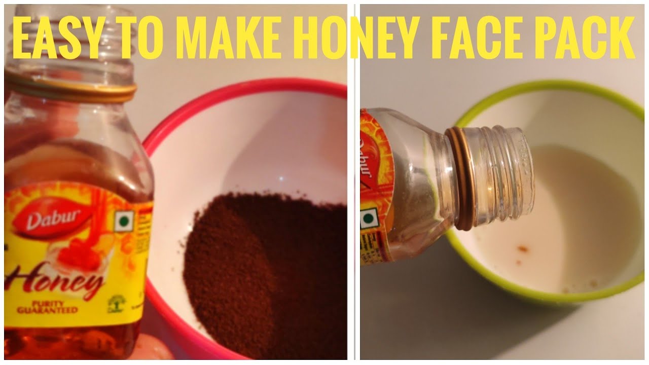 Easy to make HONEY FACE PACK | Best honey facial for glowing skin ...