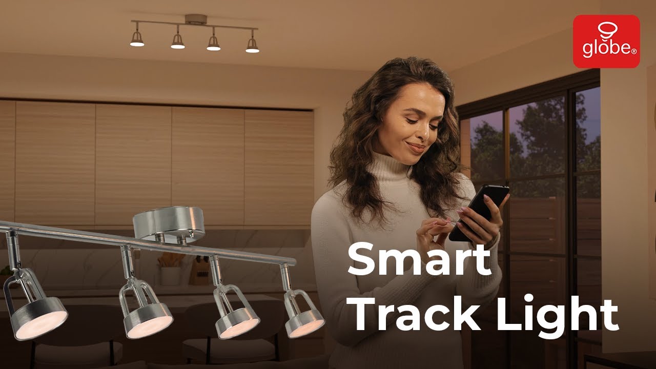 Smart Track Light (LED Integrated) | Smart Home Made Easy - Globe ...