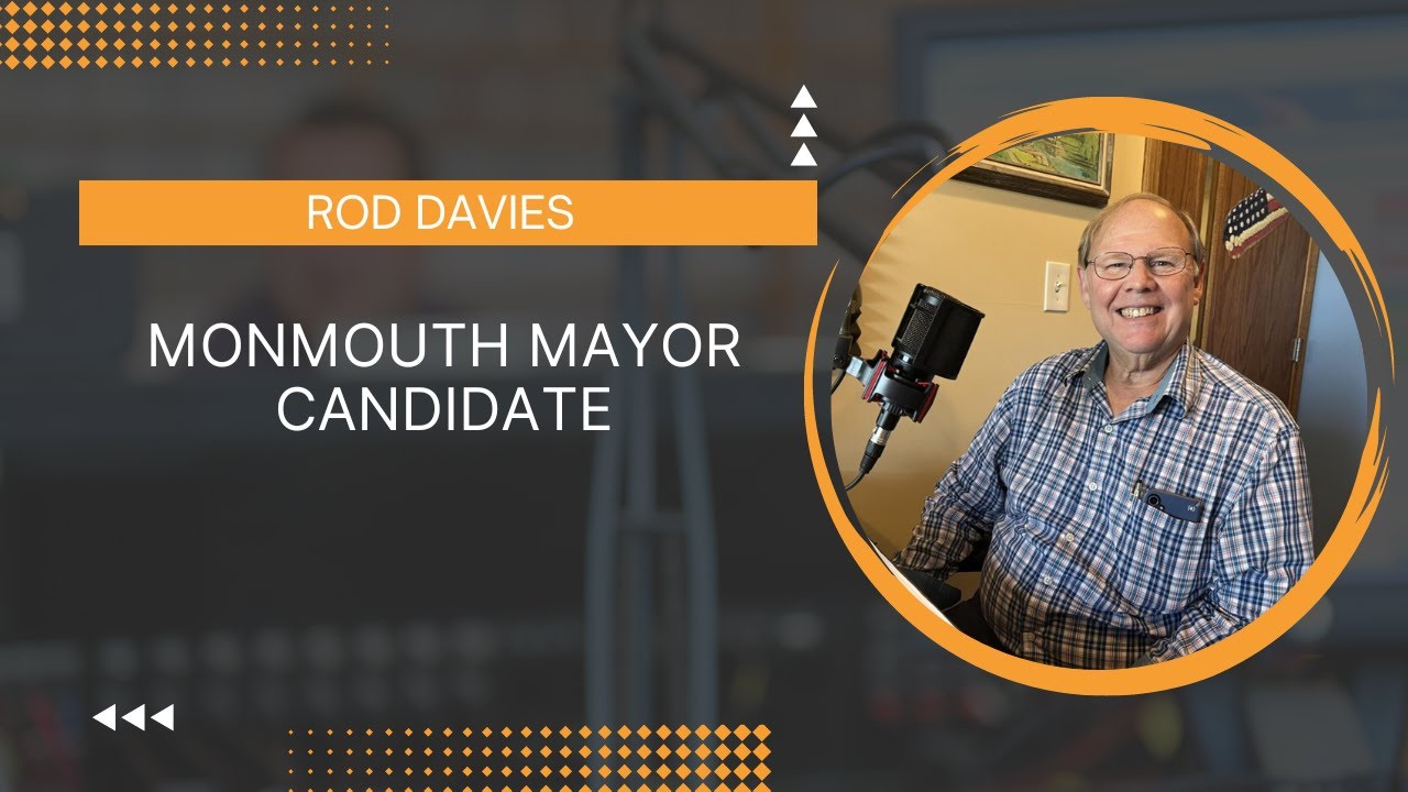 Rod Davies Announces Re-Election Run for Mayor of Monmouth - YouTube