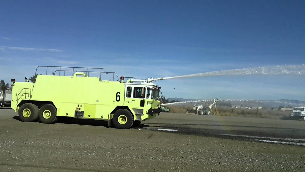 ARFF Fire Truck OshKosh T3000 Dual Water Cannons, Foam FOR SALE $79,995 ...
