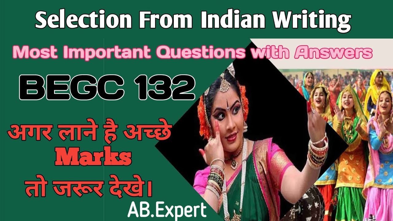 BEGC 132 most important Questions with Answers for exam #begc132 # ...