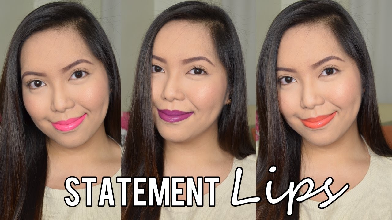 How to Wear: Statement Lips (BEAUTYMNL) - saytiocoartillero - YouTube