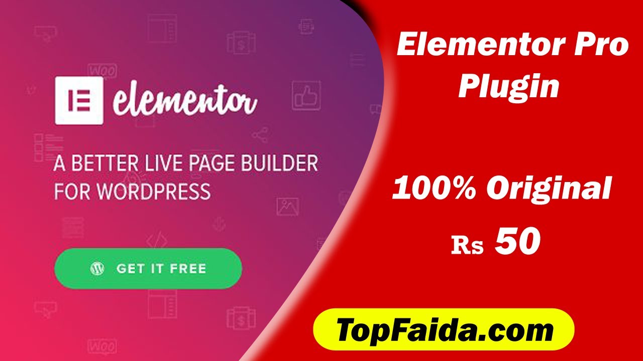 How to download Elementor Pro WordPress Plugin - YouTube
