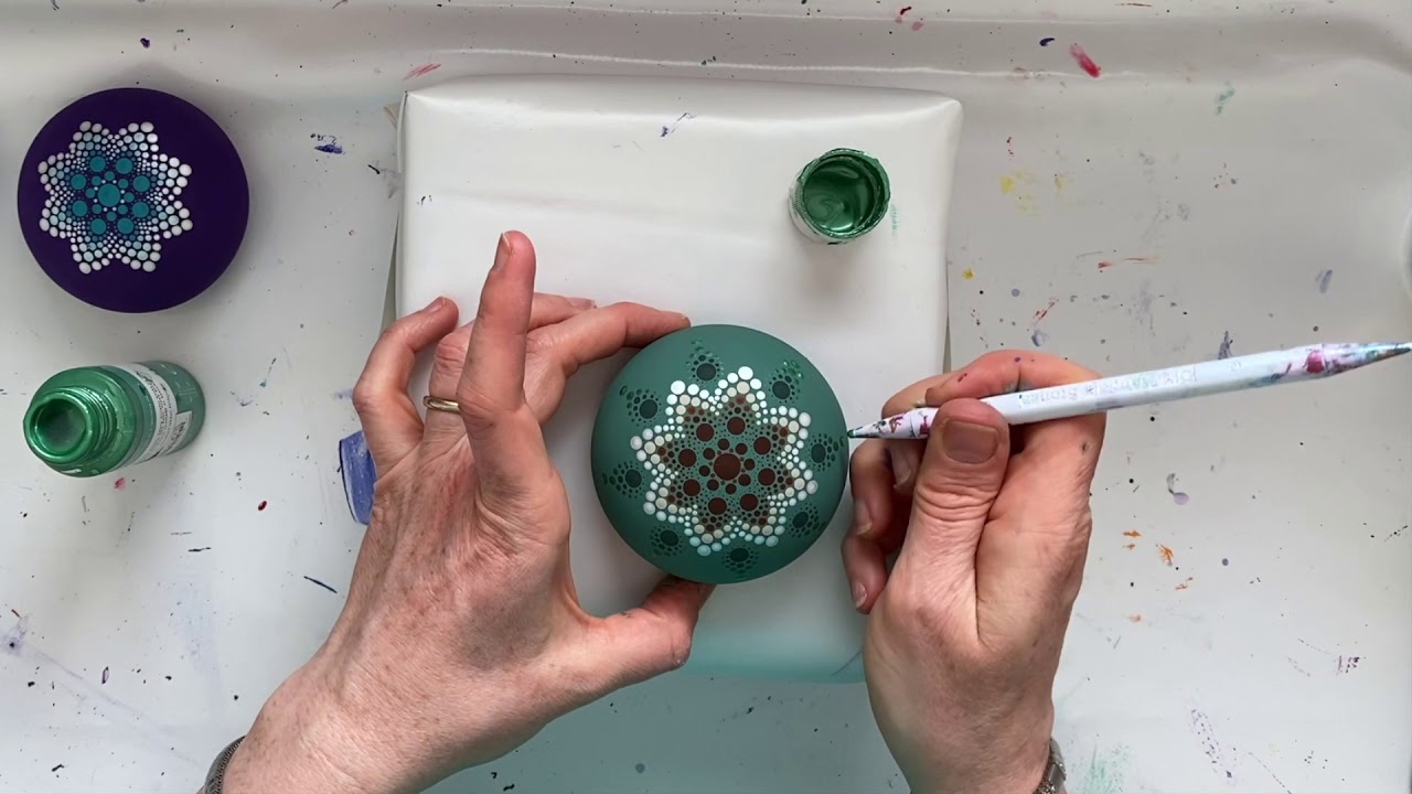 Self Care Rocks Green Dome - YouTube