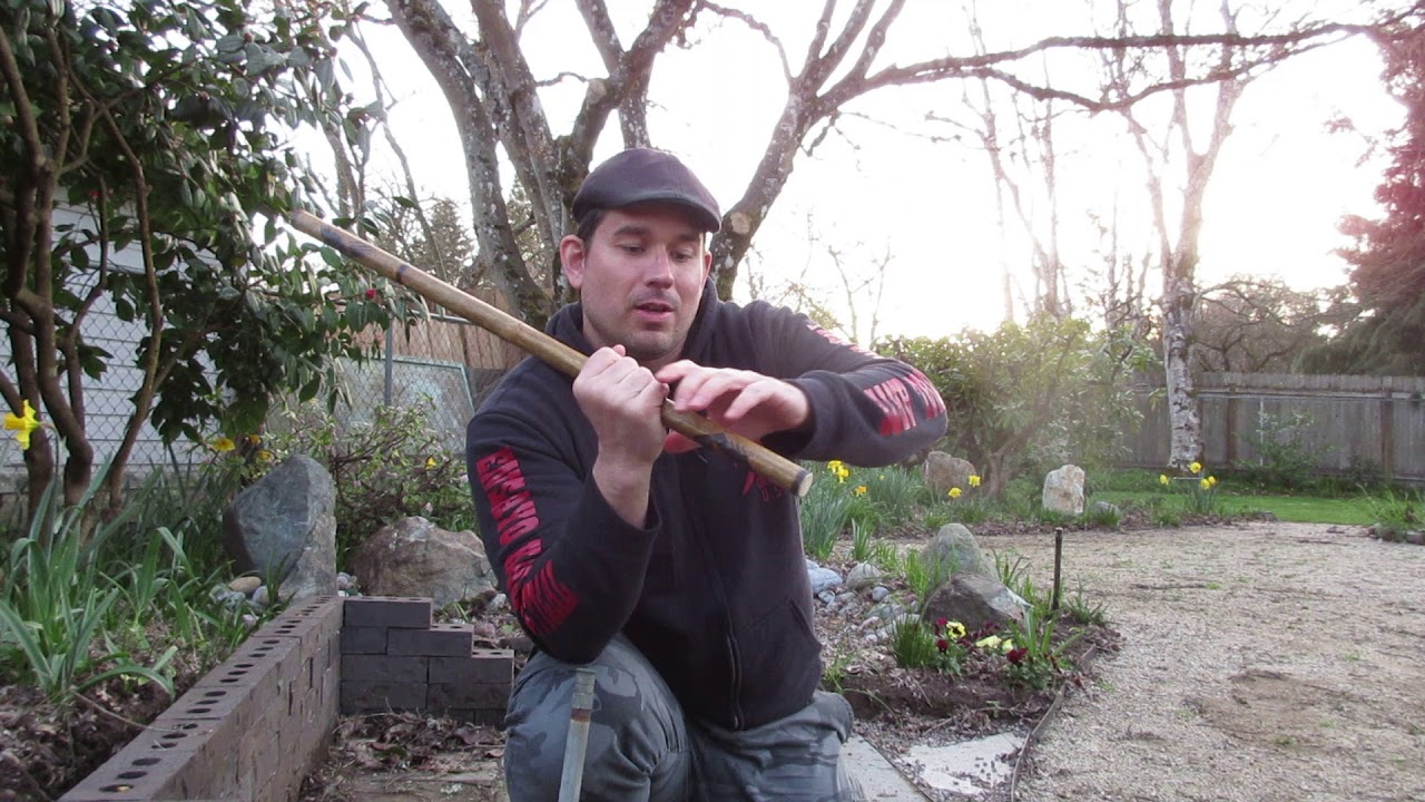 The Proper Grip For Holding A Stick In Filipino Martial Arts - YouTube