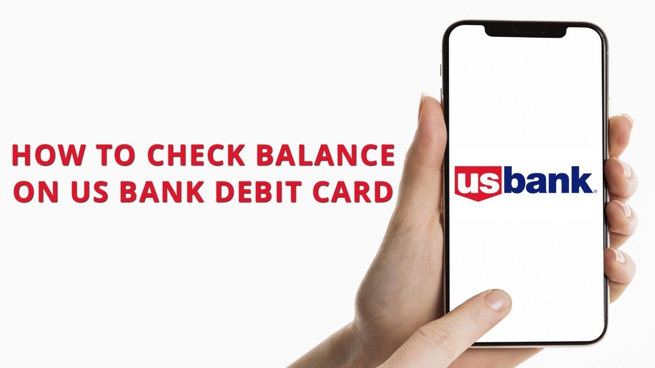 How to check balance on US bank debit card - YouTube
