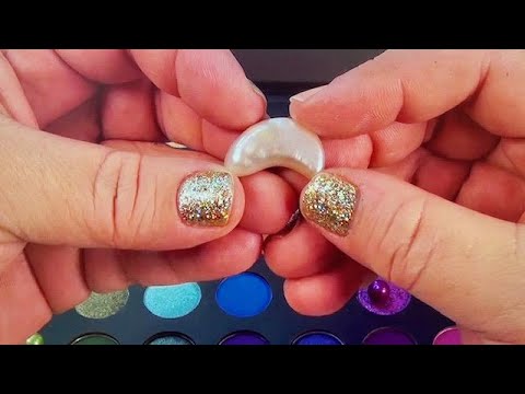 MATCHING REAL PEARLS THAT I FIND TO @JamesCharles MAKE UP PALLET COLORS ...