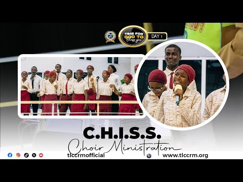 CHOSEN INTERNATIONAL SCHOOL CHOIR MINISTRATION || TIME FOR GOD TO BLESS ...