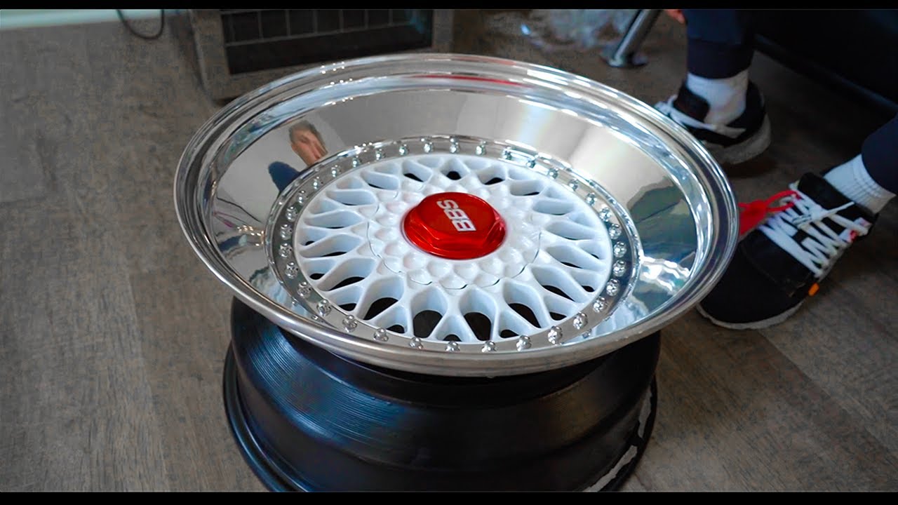 Refinishing BBS RS 3 Piece Wheels - YouTube