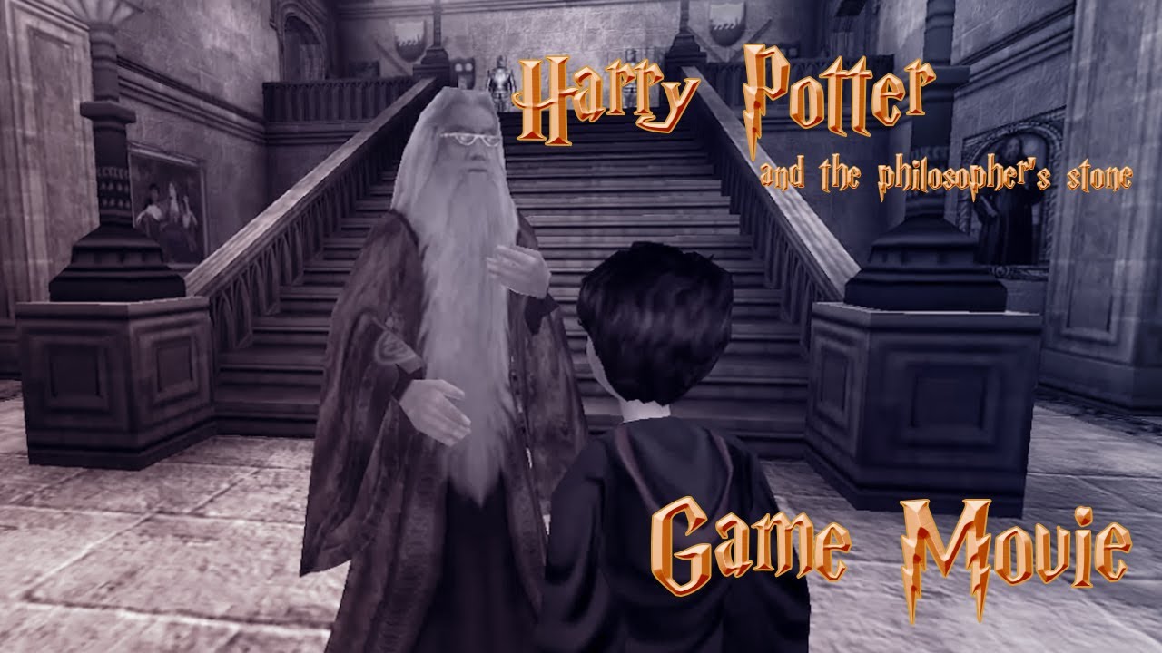 Harry Potter and the Philosopher's Stone - Game Movie - YouTube
