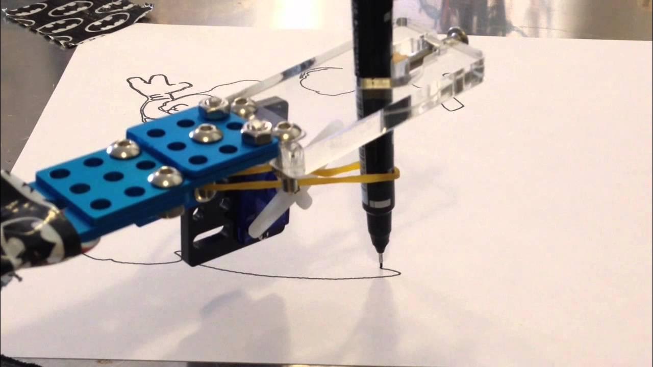 mDrawBot: 4-in-1 Drawing Robot by Makeblock -- Product review ...