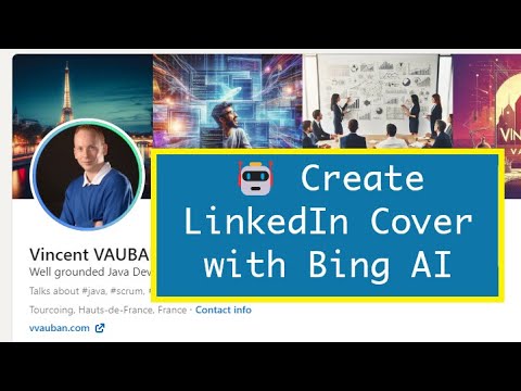 LinkedIn cover picture creation with Bing (AI🤖) #linkedin #ai #picture ...