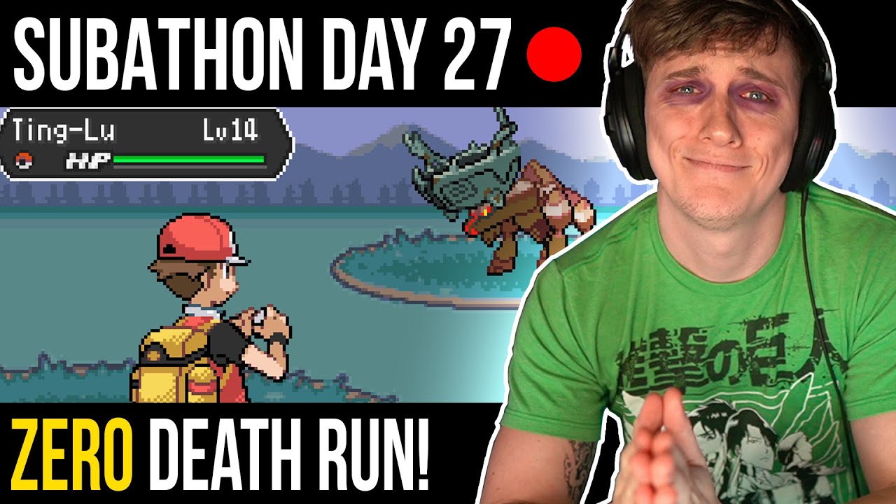 We are on a ZERO Death Run of Pokemon Radical Red Nuzlocke | Subathon Day 27 - YouTube