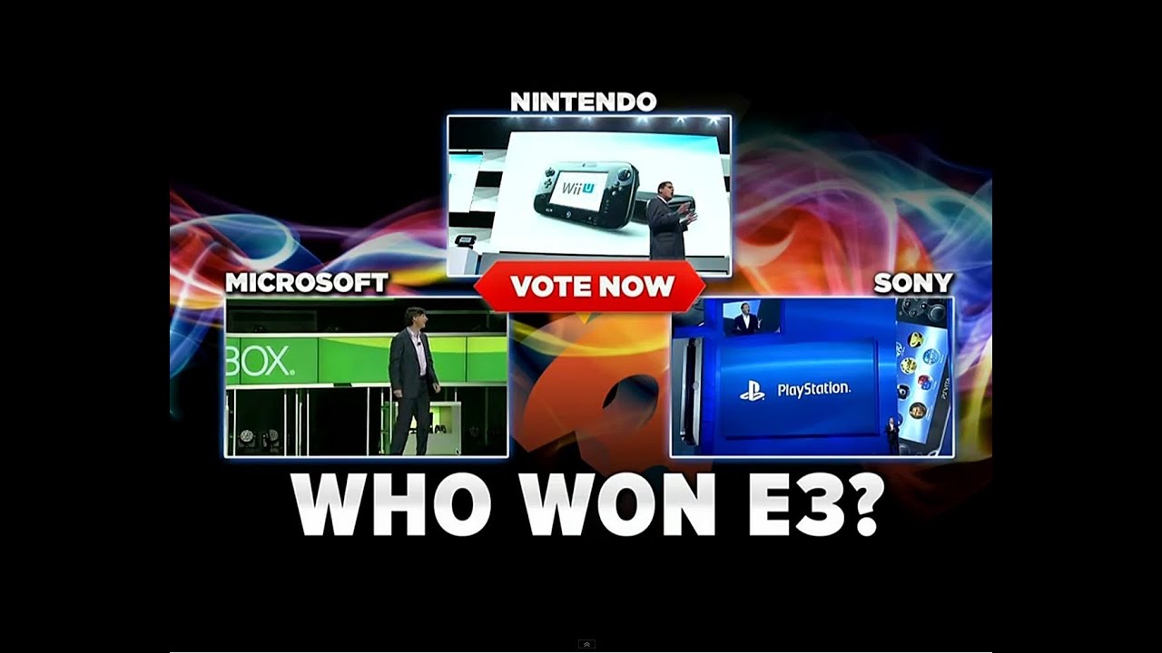 Who Won E3 2012: You Decide! - Microsoft vs Nintendo vs Sony - IGN Versus - YouTube