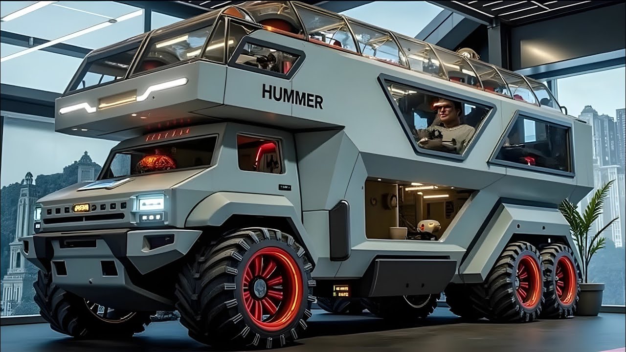 🔥 "Inside the $1.6 Million Double-Decker Hummer Motorhome of the Future ...