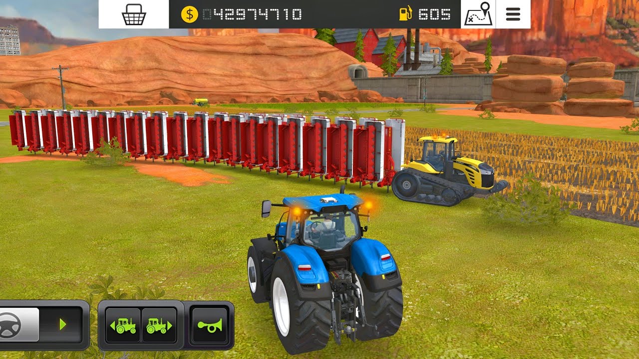 Transport Many Mowers With 2X Speed In Fs 18 ! Fs18 Gameplay | Farming ...