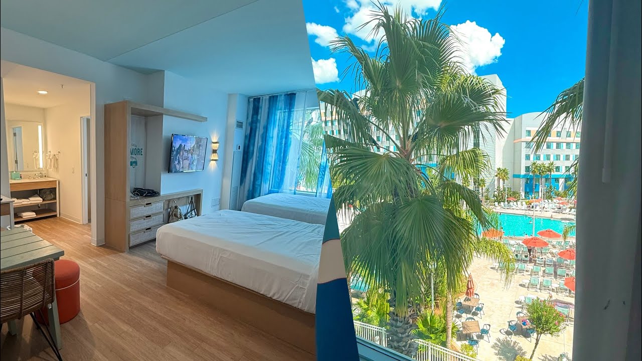 SURPRISE UPGRADE! Our 2-Bedroom Pool View Suite at Universal’s Surfside ...
