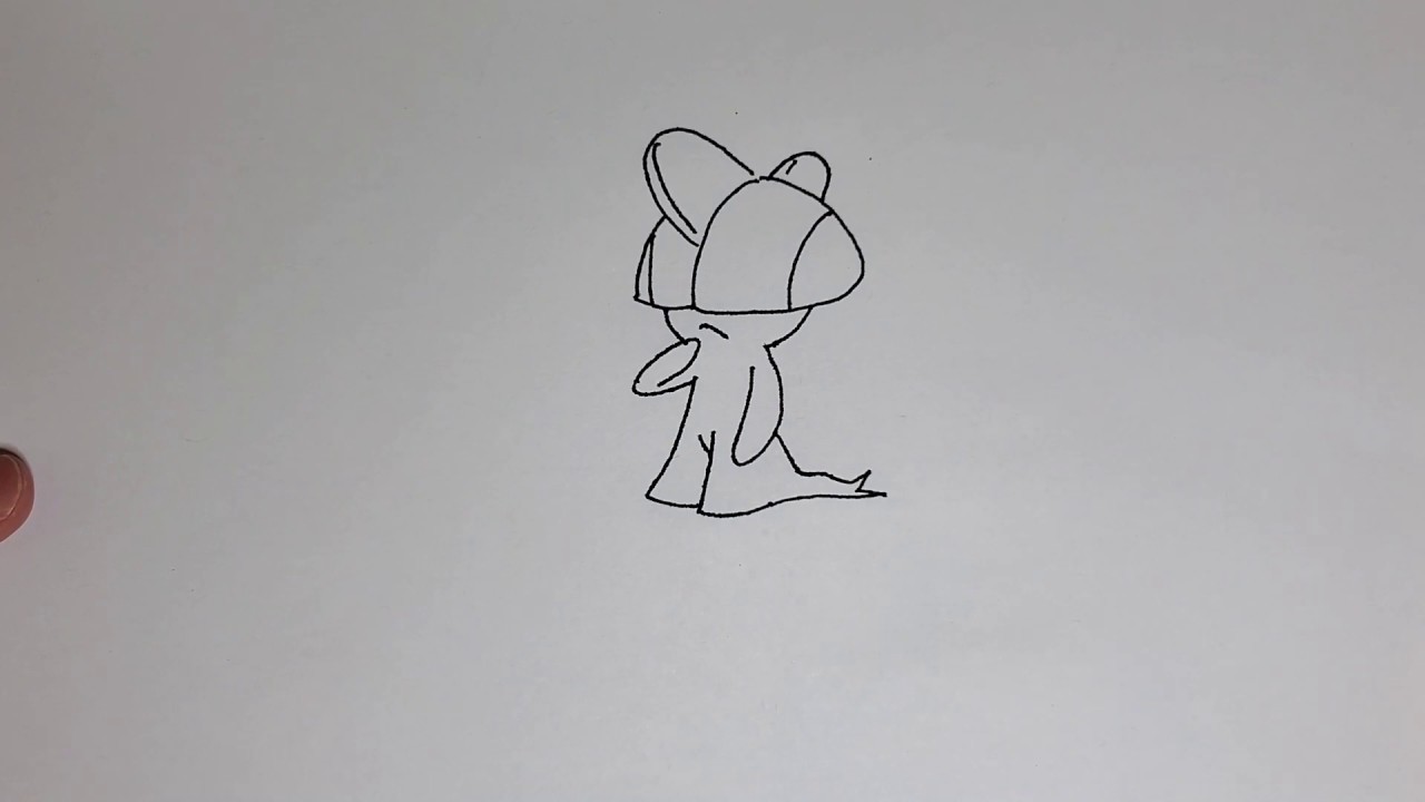How to draw 98: Ralts - YouTube