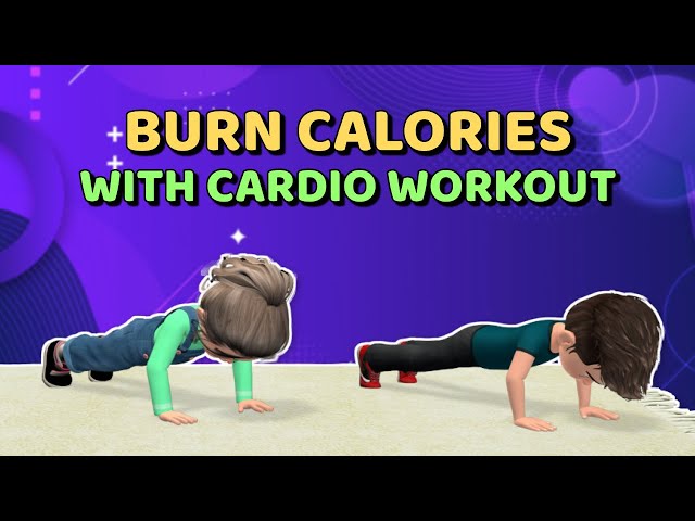 BURN CALORIES AT HOME - CARDIO KIDS WORKOUT - Videos For Kids