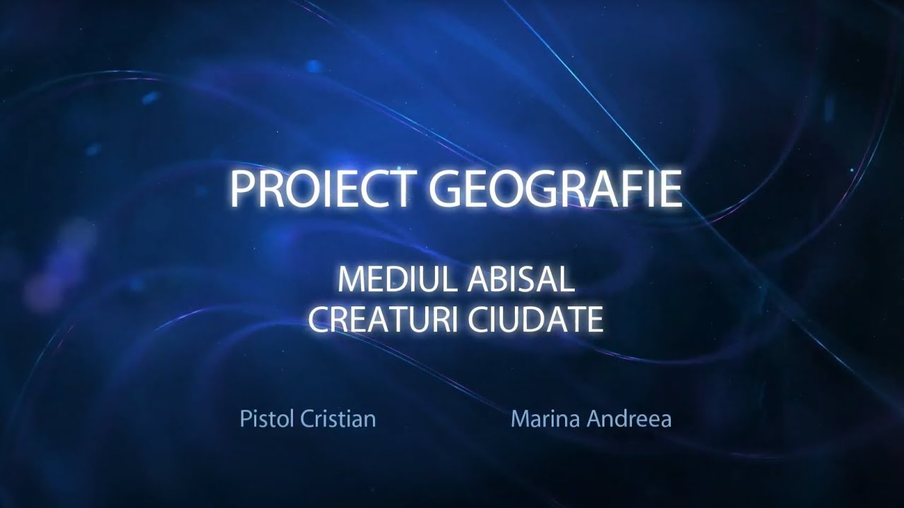 Mediul Abisal. Creaturi Ciudate - YouTube