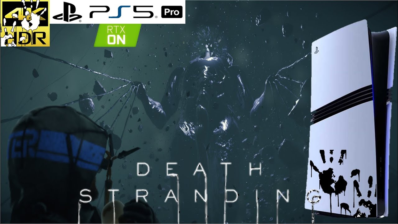 PS5 PRO GamePlay - DEATH STRANDING - 4K HDR 60fps - Spectral Super ...