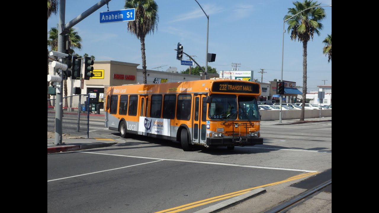 LACMTA Metro Bus 2001 OBI Orion 06.501 Low Floor 11007 on Route 232 ...