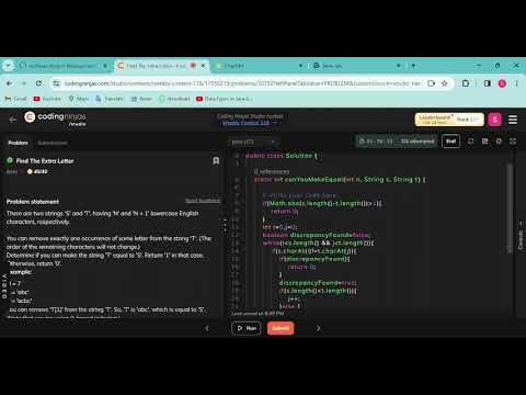 Live coding ninja weekly contests -118 || All solution || Find the ...