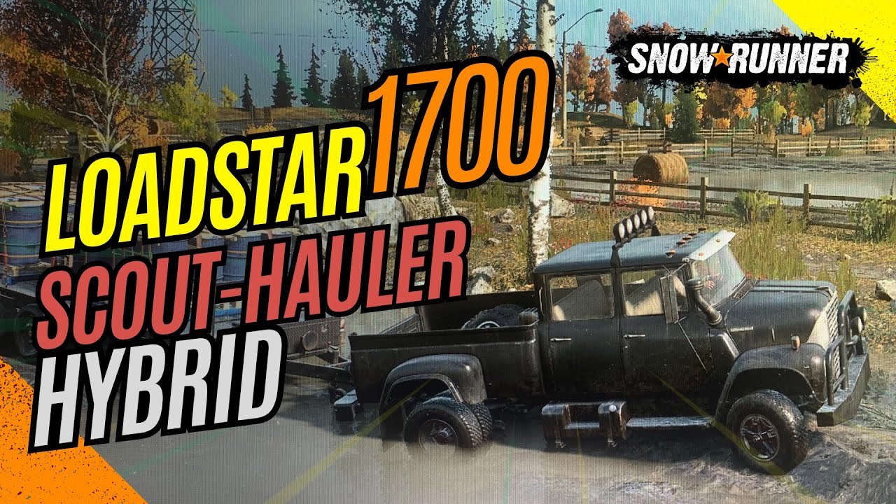 SnowRunner - International Loadstar 1700 Ultimate Review - YouTube
