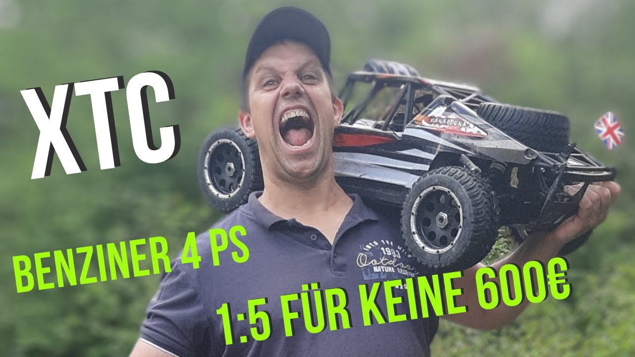MONSTER BUGGY 1:5 😁 Mega 4 PS Verbrenner Test 2023 - YouTube