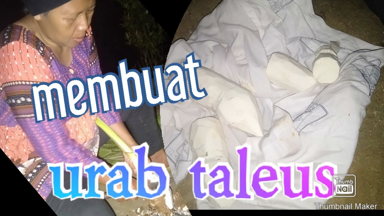 TUTORIAL bikin URAB TALAS - YouTube