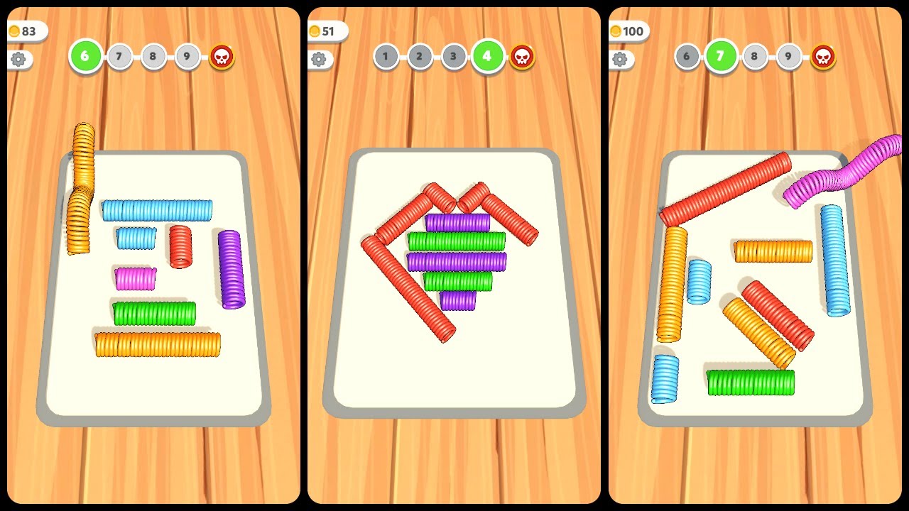 Spring Squeeze Game Gameplay Video for Android - YouTube