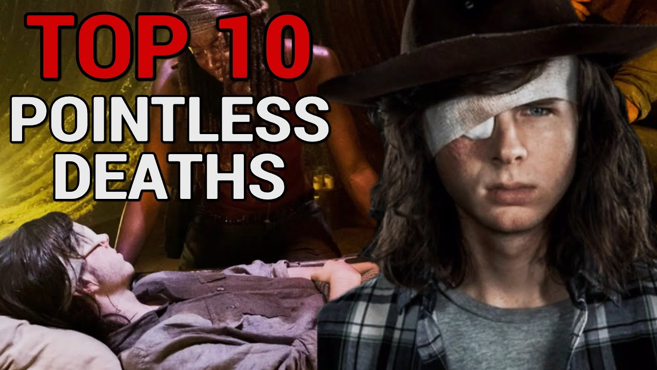Top 10 Most Pointless Deaths In The Walking Dead - YouTube