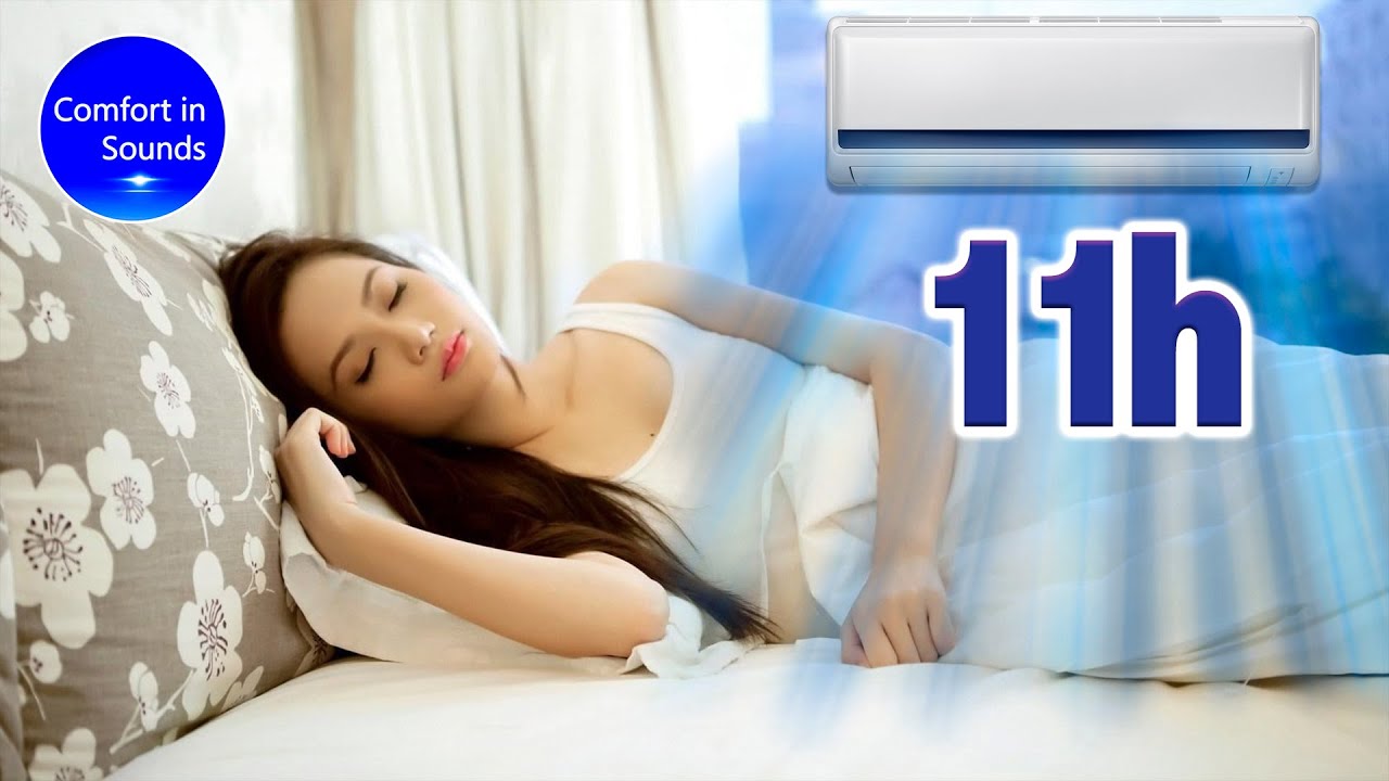 Air Conditioner Noise to Sleep Better - New Model - Black Screen - No ...