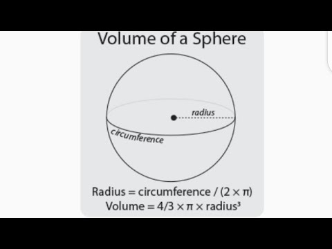 how to find volume of circle? - YouTube