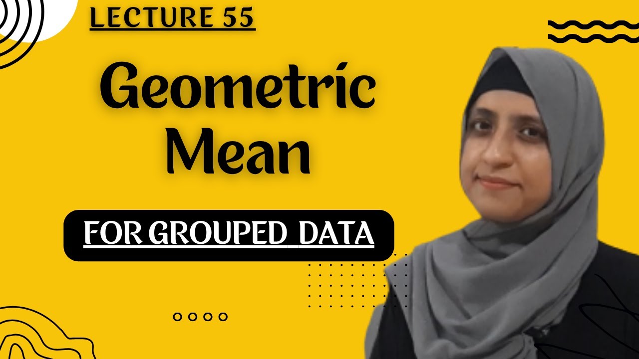 Geometric mean for grouped data #viral #viralvideoschannel - YouTube
