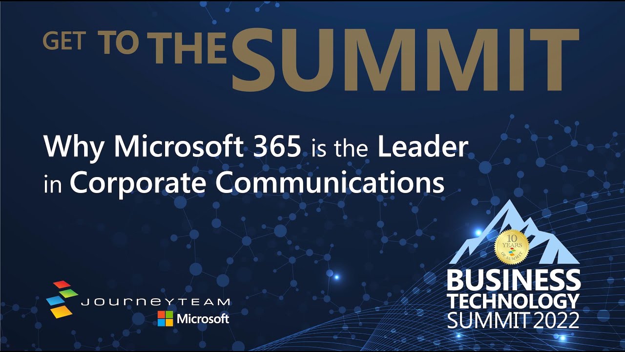 Why Microsoft 365 Is the Leader in Corporate Communications - YouTube