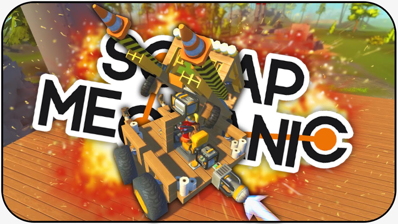 GUERRA EPICA TRA ROBOT! - Scrap Mechanic ITA w/ Lyon e Gabby - YouTube